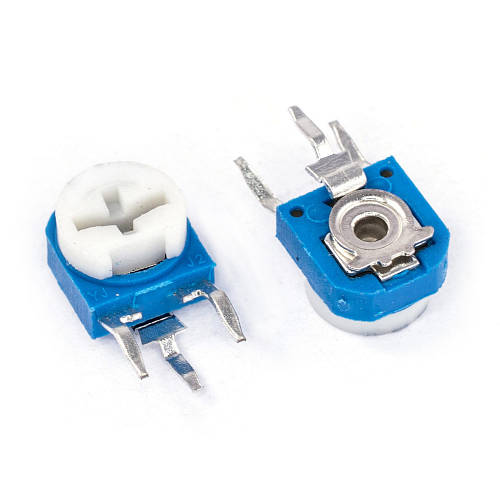 47 kOhm SF063 (потенціометр вивідний, регулювання збоку) (KLS4-WH06-1A-473) KLS, ціна: 3.66 ...