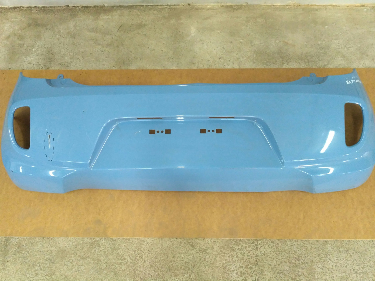 Бампер задний Kia Picanto 2 2011- 866111Y000 - CarMan