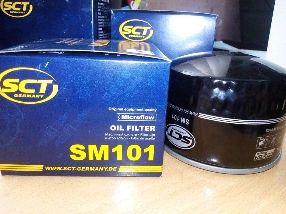 Купити Фільтр масляний ВАЗ 2108,2109,21099 SM-101 (SCT), ціна 82 ₴ - Prom.ua (ID# 703136832)