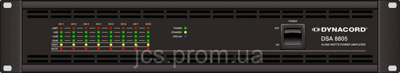 Купить Усилитель мощности Dynacord DSA 8805 / 220-240V, цена 209923.60 ...