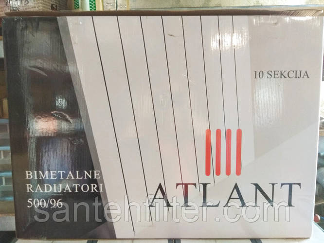 Радиатор,батарея ( 30 атм) 500/96 Хорватия биметалл "Atlant" Атлант ...