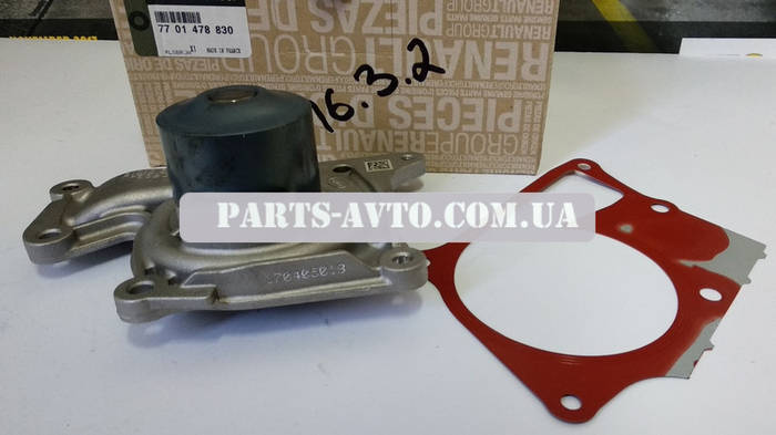 Купити Помпа (водний насос) Renault Kangoo (Original 7701478830), ціна ...