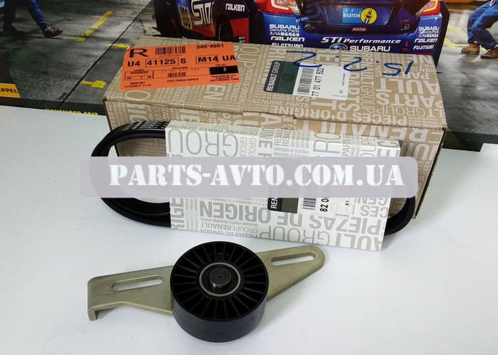 Набор ремня генератора (ремень + ролики) Renault Symbol с Г/У без А/С 1 ...