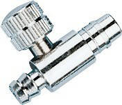 Клапан повітряний металевий голчастий на грушу для тонометра, ціна 35 ...