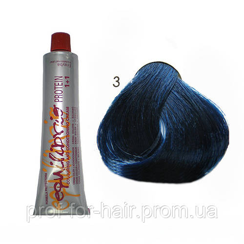 Купить Краска-крем для волос тон 3 (микстон синий) Erayba Equlibrio 120 ...