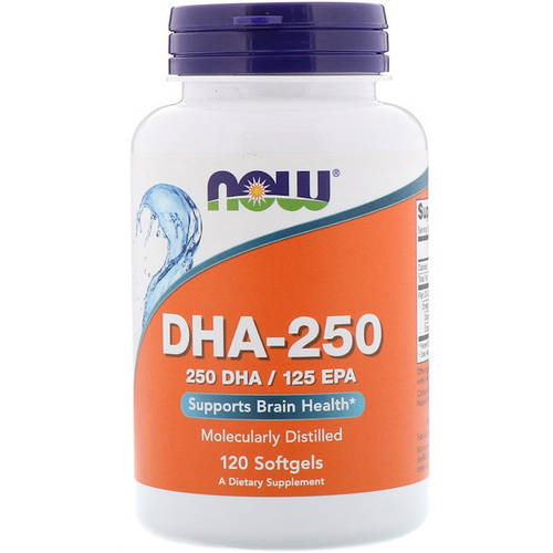 Купить Омега-3 DHA-250, 120 капс 250 ДГК/125 ЭПК для мозга памяти ...