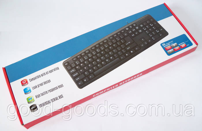 Купить Клавиатура KEYBOARD X1 K107, цена 99 грн — Prom.ua (ID#706141310)