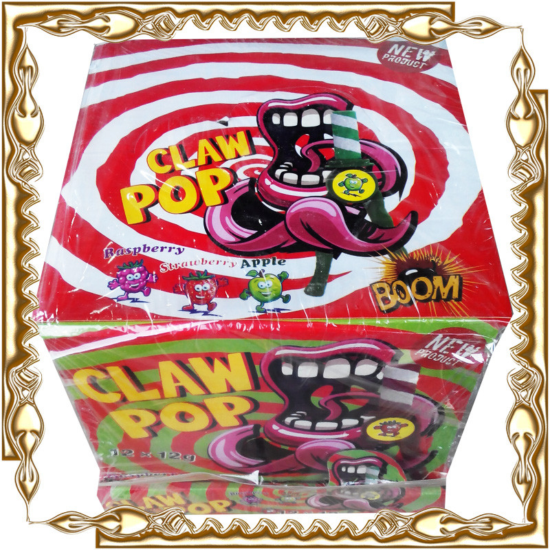 Карамель Плоскогубцы Claw Pop 12 гр. 12 шт./уп.: продажа, цена в ...