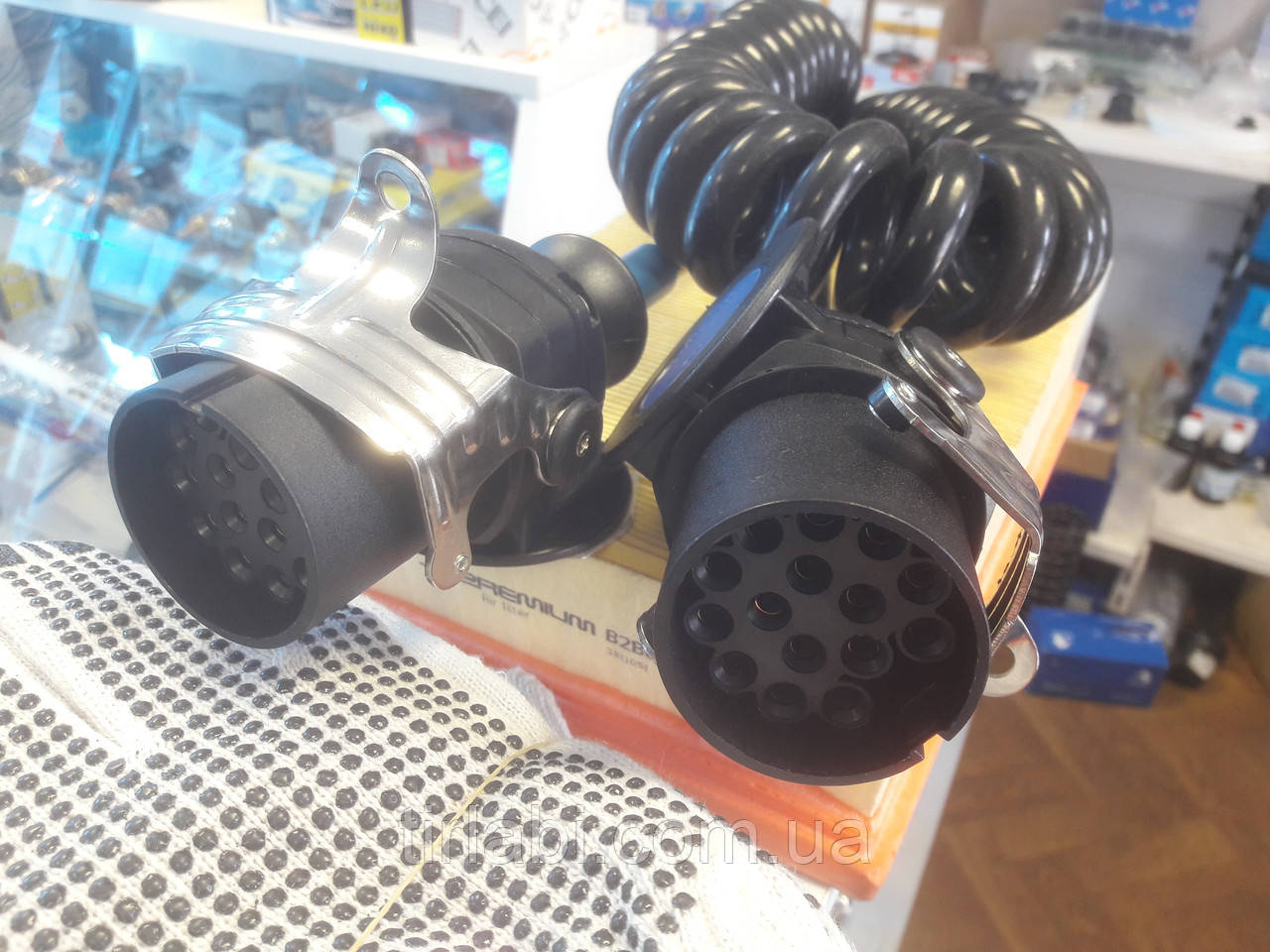 Кабель причепа 15 пінів адаптер розетка причепа abs, ebs 15 pin причепа ...