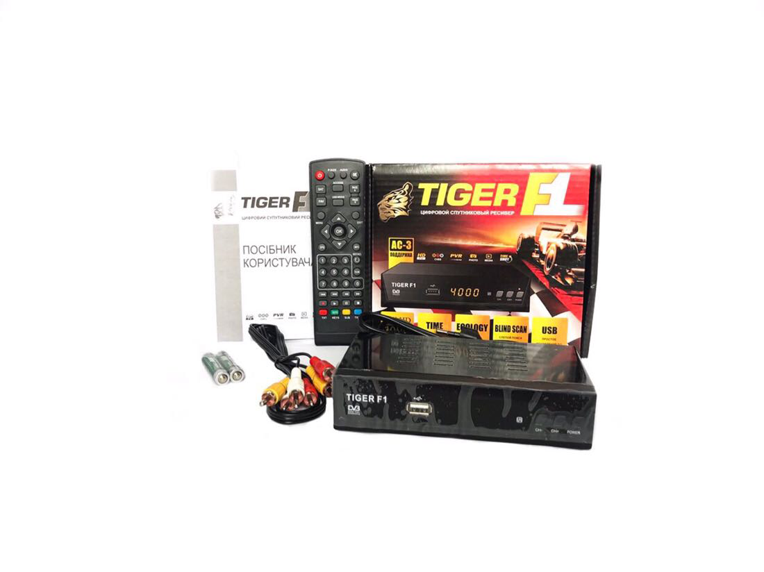 Спутниковый ресивер Tiger F1 HD Dolby Digital AC3 купить в Харькове ...
