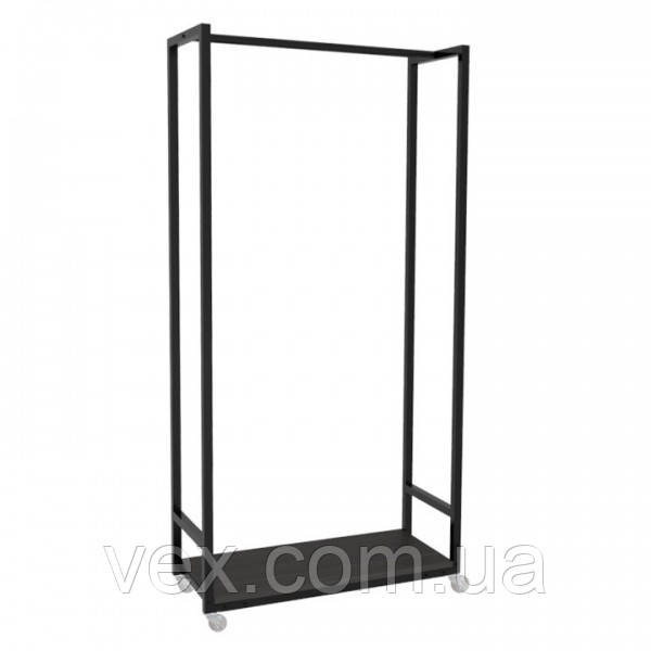 Вешалка-стойка для одежды напольная металлическая. Вешало. Торговое ...