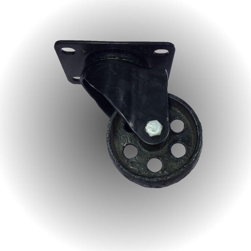 KMR4006-112P BLACK LOFT Колесо меблеве поворотне, індустріальний стиль ...