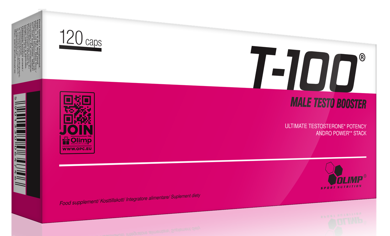 Olimp T-100 Male Testo Booster 120 caps, ціна: 1310 ₴, купити на Prom.ua