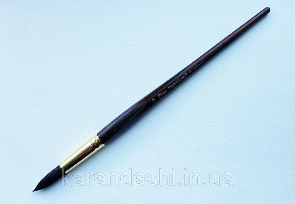Купити Кисть Pinax Poseidon 801 БІЛКА мікс № 12 кругла довга ручка у ...