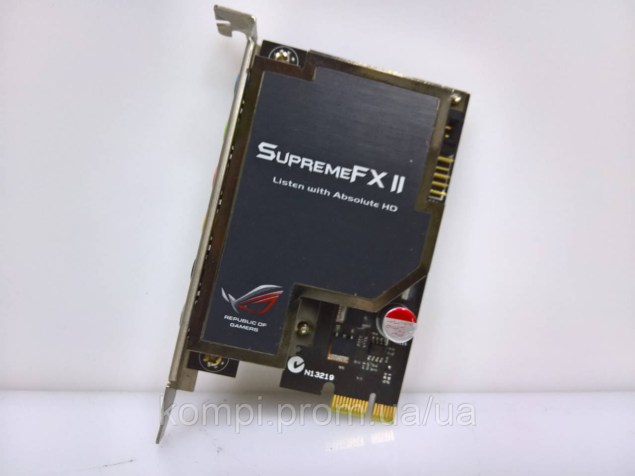 Звуковая карта ASUS SUPREME FX II, цена 599 грн — Prom.ua (ID#711336702)