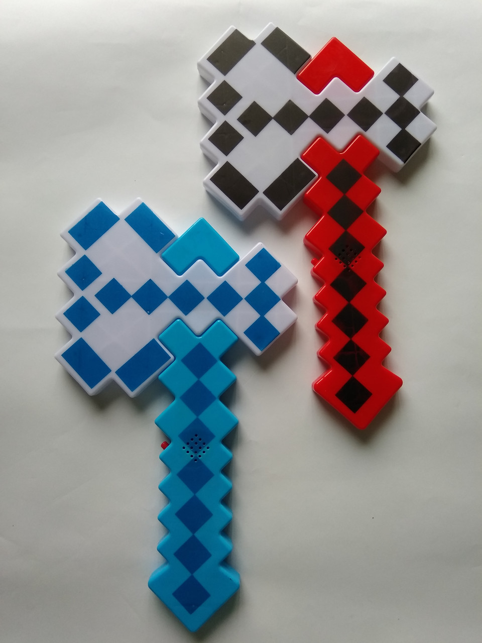 Купить Алмазный топор Майнкрафт со звуковыми и световыми эффектами в ...