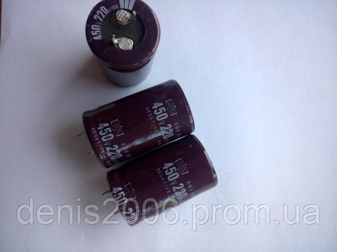Конденсатор электролитический 220mF 450V, 220uf 450V (ID#712836844 ...