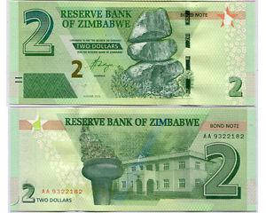 Купить Зимбабве / Zimbabwe 2 Dollars 2016(2017) Pick NEW UNC, цена 219.80 ₴ — Prom.ua (ID#713448440)