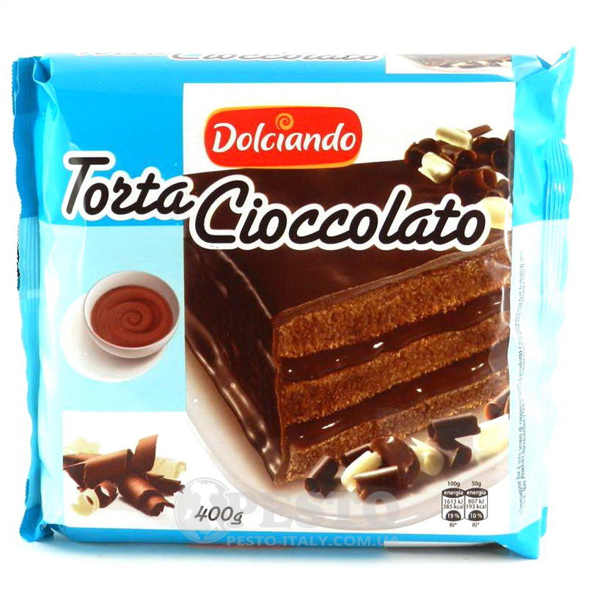 Купити Торт dolciando & dolciando torta cioccolato 400гр, ціна 123 ...