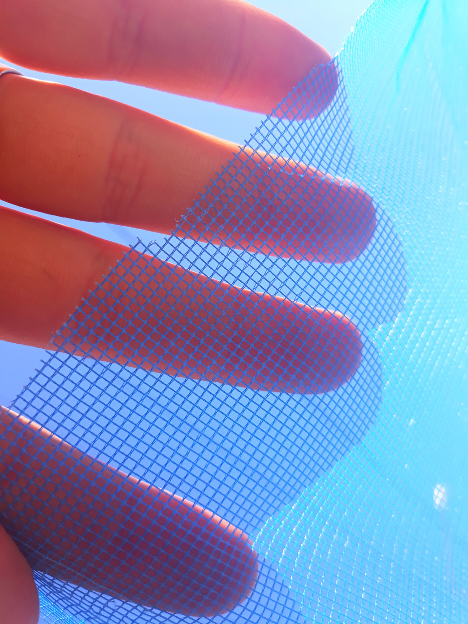 Москитная Сетка Леска в Рулоне 0.90м*50м (зеленая, Белая, Синяя). Евро ...