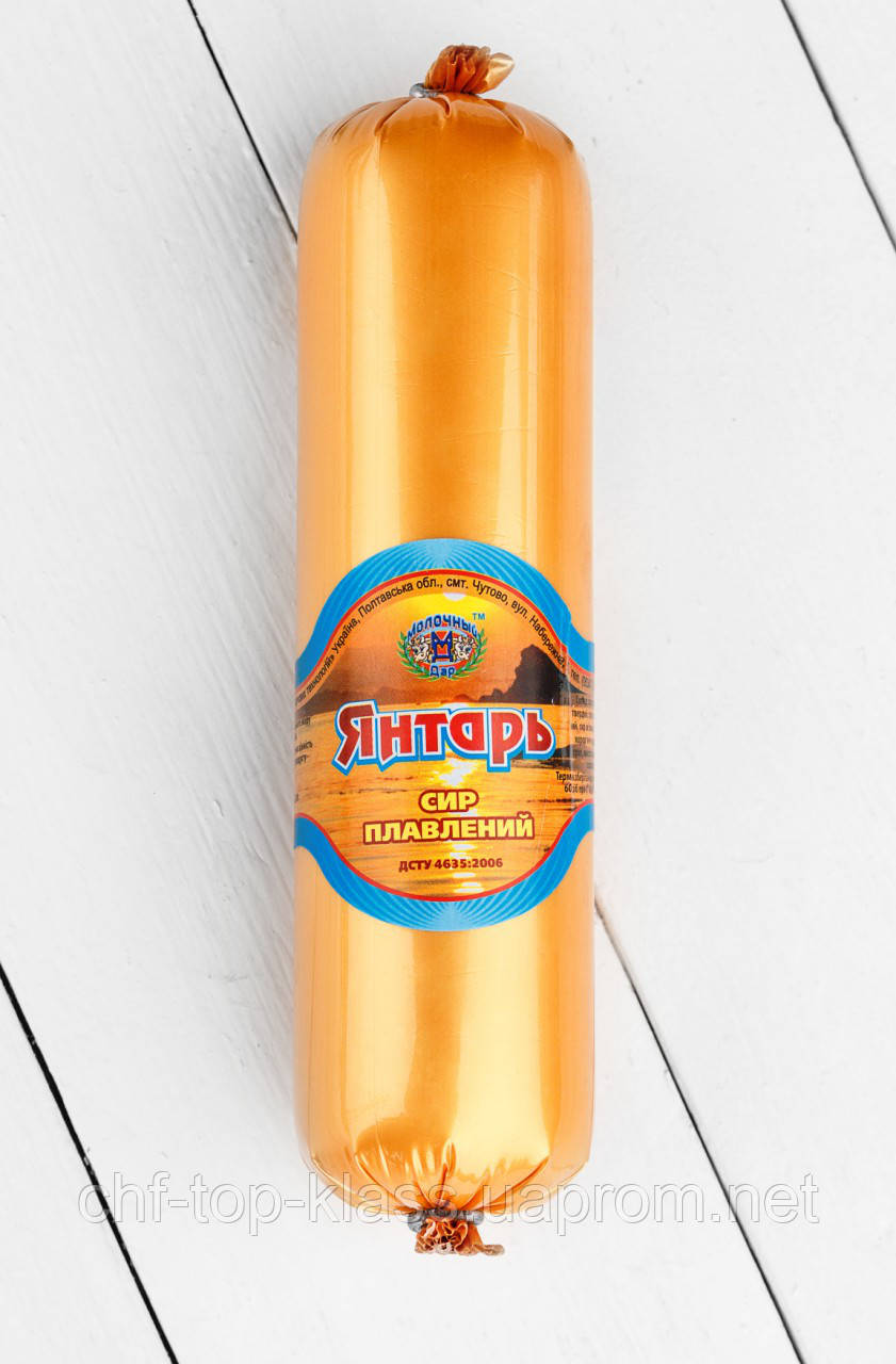 Плавленый сыр Янтарь ТМ"Молочный Дар", туба 400-500г (ID#715765811 ...