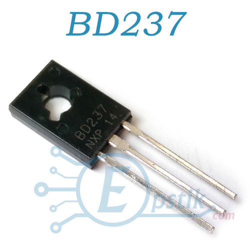 BD237, транзистор биполярный NPN, 100В, 2А, TO126: продажа, цена в ...