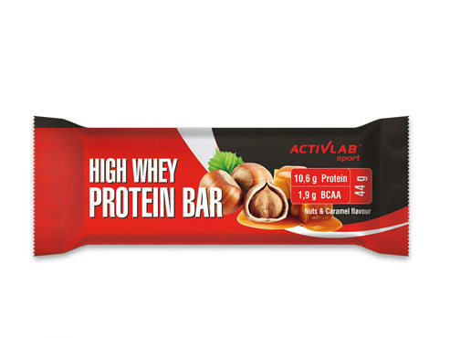 Протеїновий батончик ActivLab High Whey Protein Bar (44 г) горіх ...