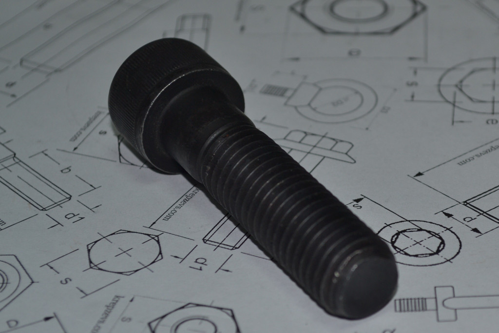 Винты с цилиндрической головкой ГОСТ 11738, Din 912 М8 класс прочности ...