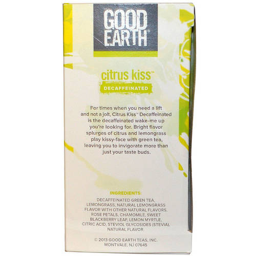 Купить Good Earth Teas, «Цитрусовый поцелуй», декофеинизированный ...