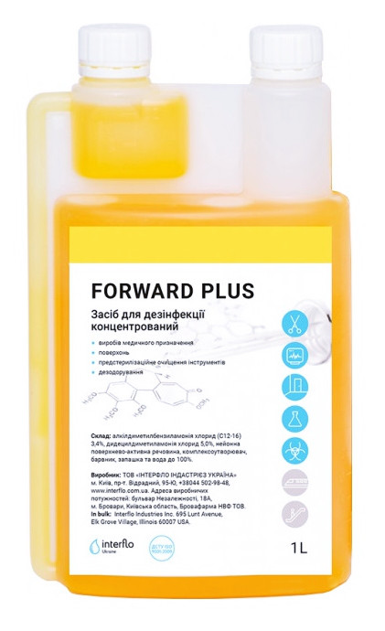 Forward Plus дезинфецирующее средство, 1 л: продажа, цена в Киеве ...