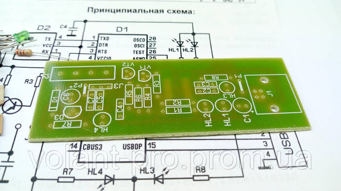 Купить КИТ, набор автомобильный USB K-L-line адаптер (SMD) FT232RL ...