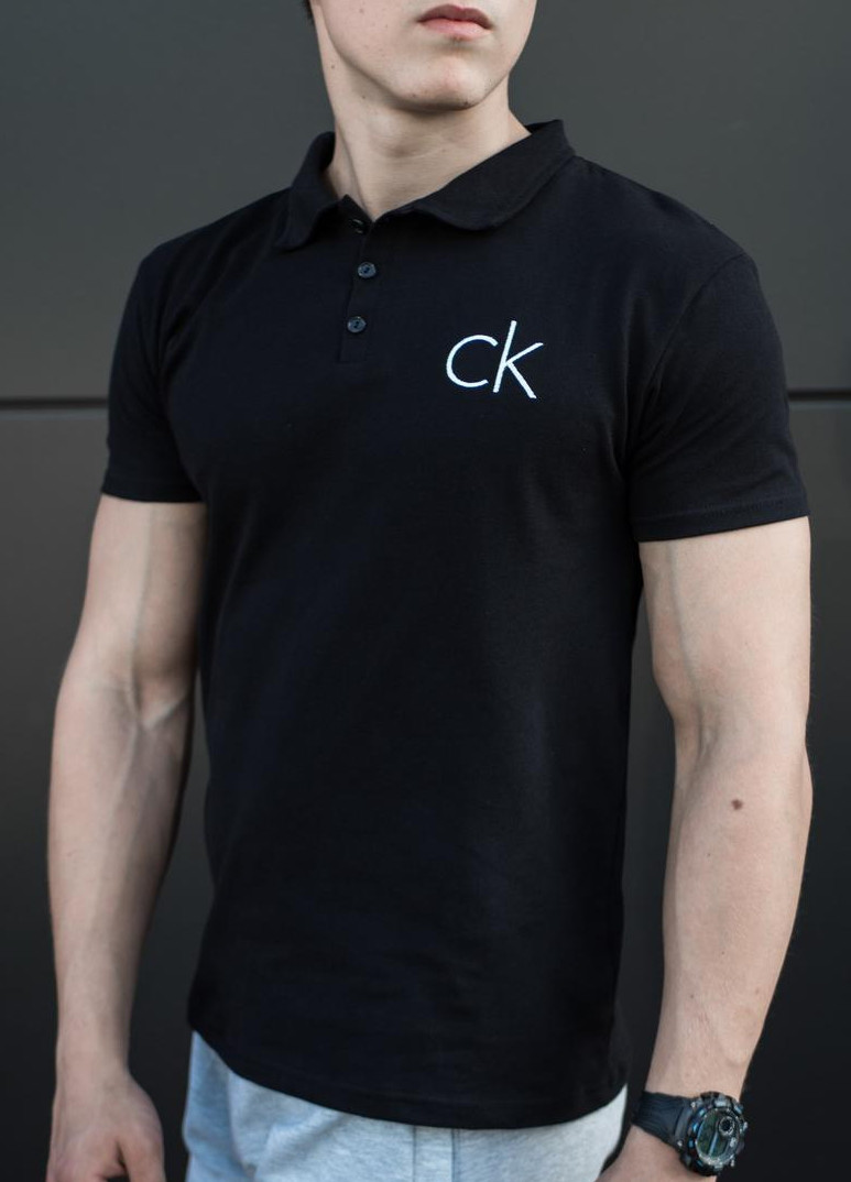 Купить Футболка поло мужская Calvin Klein | Robishop.com.ua