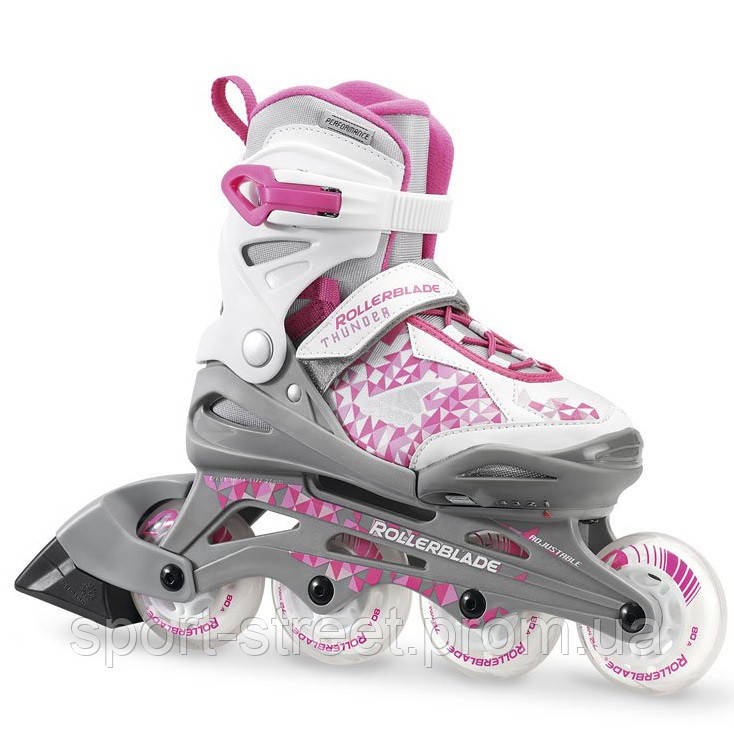 Детские Ролики Раздвижные Rollerblade Thunder Girl Роликовые Коньки для ...