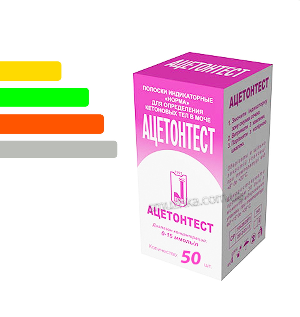 Купить Тест-полоски Ацетонтест #50 от компании Smuzhka