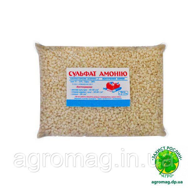 Сульфат аммония 1кг: продажа, цена в Днепре. Комплексные удобрения от ...