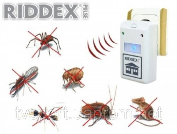 Купить Электромагнитный отпугиватель тараканов и грызунов RIDDEX, цена ...