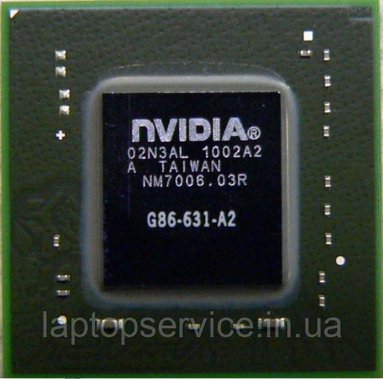 Микросхема nVidia G86-631-A2 видеочип GeForce 8400M GS (ID#724654264 ...