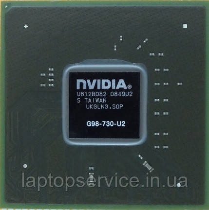 Микросхема nVidia G98-730-U2 видеочип GeForce 9300M GS, цена: 440 ...