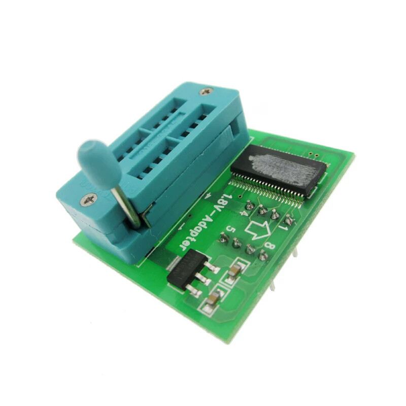 Перехідник Адаптер 1.8 v для програматорів CH341A, TL866, RT809F ...