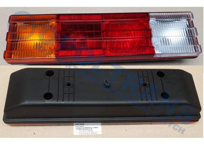 Фонарь задний Mercedes 609D-814D, Vario с белым стеклом 13-02-01-0040 ...