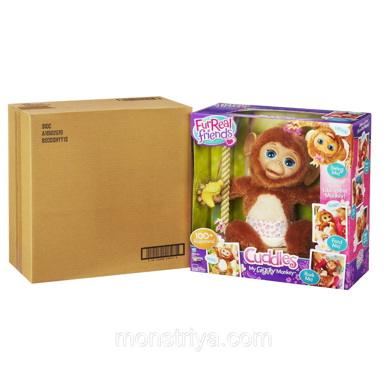 Купить Интерактивная обезьянка от Хасбро ,HASBRO FurReal Friends, цена ...