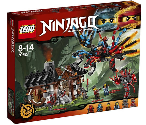 Купить Конструктор Лего Lego Ninjago Кузница Дракона 70627, цена 10900 ...