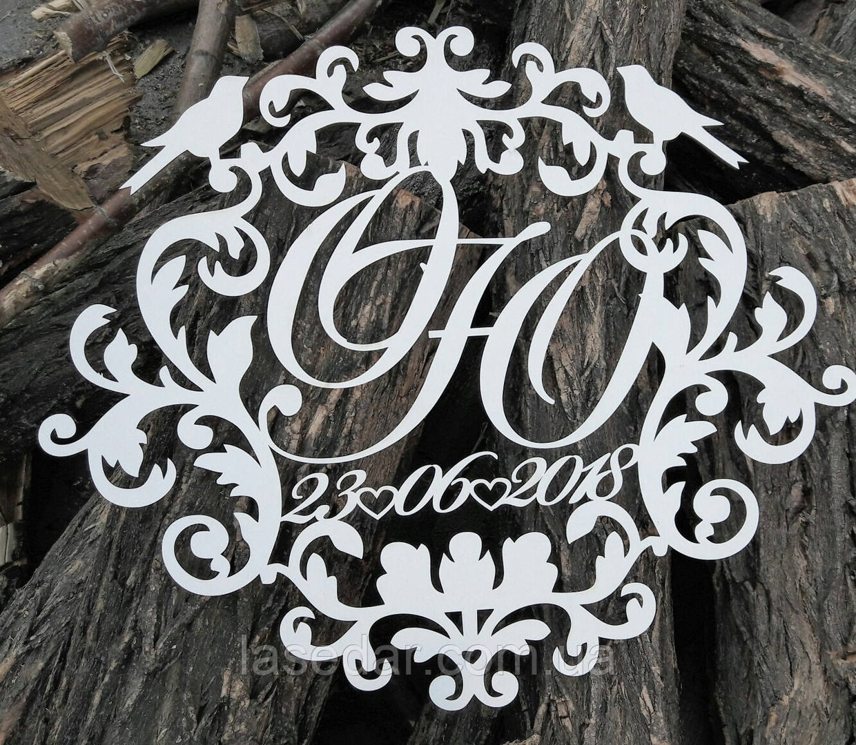 Свадебный герб, инициалы на свадьбу, монограмма, семейный герб из ...