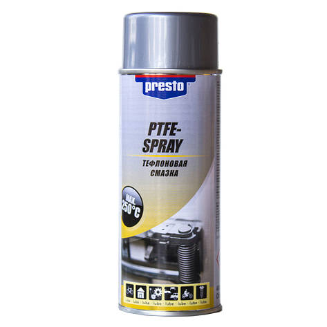 Купить Смазка тефлоновая PTFE SPRAY PRESTO 400мл (арт. 217753) в ...