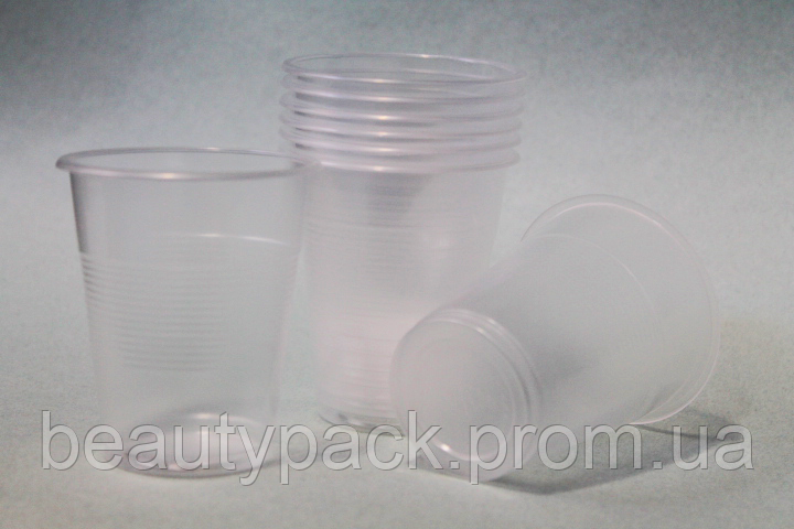 Стакан Одноразовый Пластиковый 180мл / Уп-100шт — Купить Недорого на ...