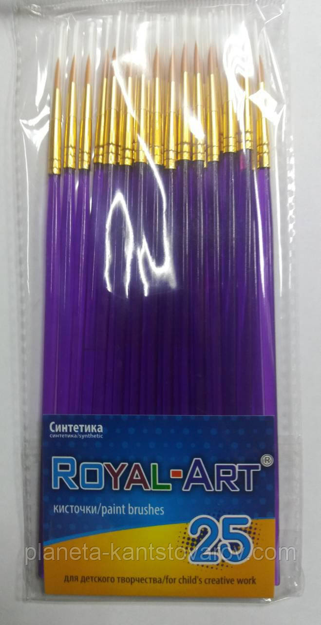 Кисти нейлон круглые 1 RA-7611, цена 6.76 грн — Prom.ua (ID#731844756)