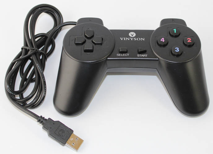 Джойстик VINYSON USB-701 (ID#58010085), ціна: 103 ₴, купити на Prom.ua