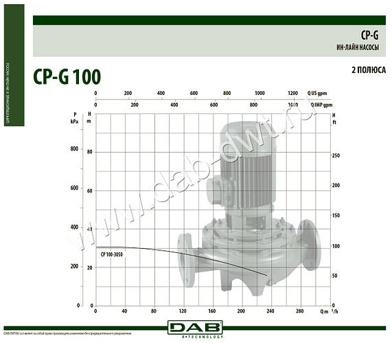 Насос DAB CP-G 100-3050/A/BAQE/15 (official, 1D6211GCB), цена — Prom.ua (ID#733498724)