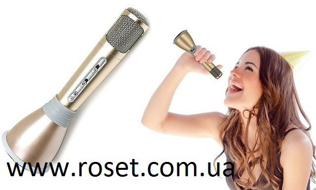 Караоке микрофон со встроенным динамиком - Karaoke K068 : продажа, цена в Киеве. Микрофоны от ...