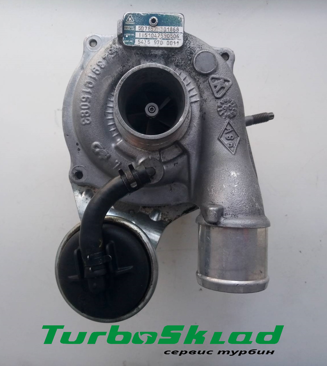54359700011 Турбина на Renault Kangoo 1.5 Евро-4 / Dacia Logan 1.5 dCi ...